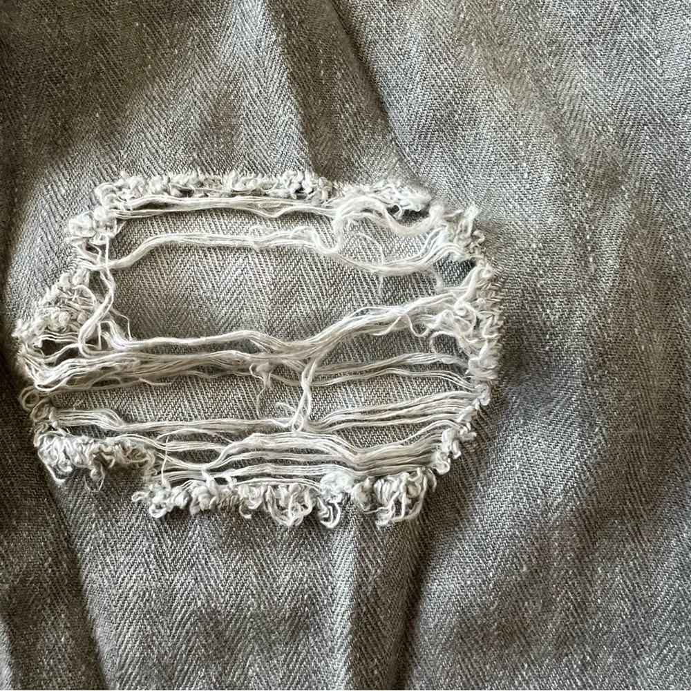 Free People - Very Rare - Distressed Linen Trousers! - Gem